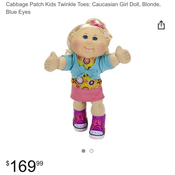 Cabbage Patch Kids | Toys | Cabbage Patch Kids Twinkle Toes By Skechers ...